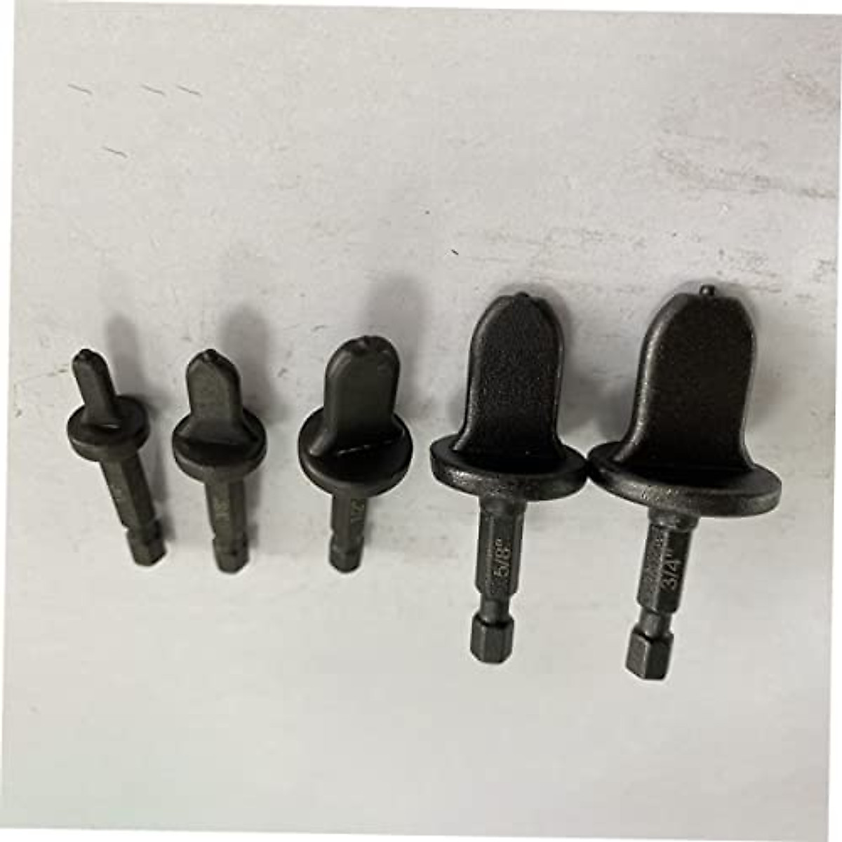 WOONEKY 5pcs Copper Pipe Expander Flaring Tool Black Hose Air Conditioner Hose Copper Pipe Swaging Accessories Air Conditioner Copper Pipe Expander Copper Pipe Swaging Tool Tubing Forging