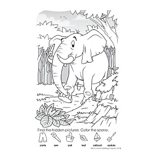 School Zone - My First Hidden Pictures Workbook - Ages 4 to 6, Preschool to Kindergarten, Activity Pad, Search & Find, Picture Puzzles, Coloring, and More (School Zone Little Busy Book™ Series)