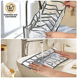 10 Pcs Extra Large Wardrobe Clothes Organizer with Handle, 7 Grid 15.7 x 11.1 x 8.7 Inch Foldable Mesh Clothes Storage Organizer for Closet, Clothes Storage Box for Jeans Pants T-shirts Leggings Bras