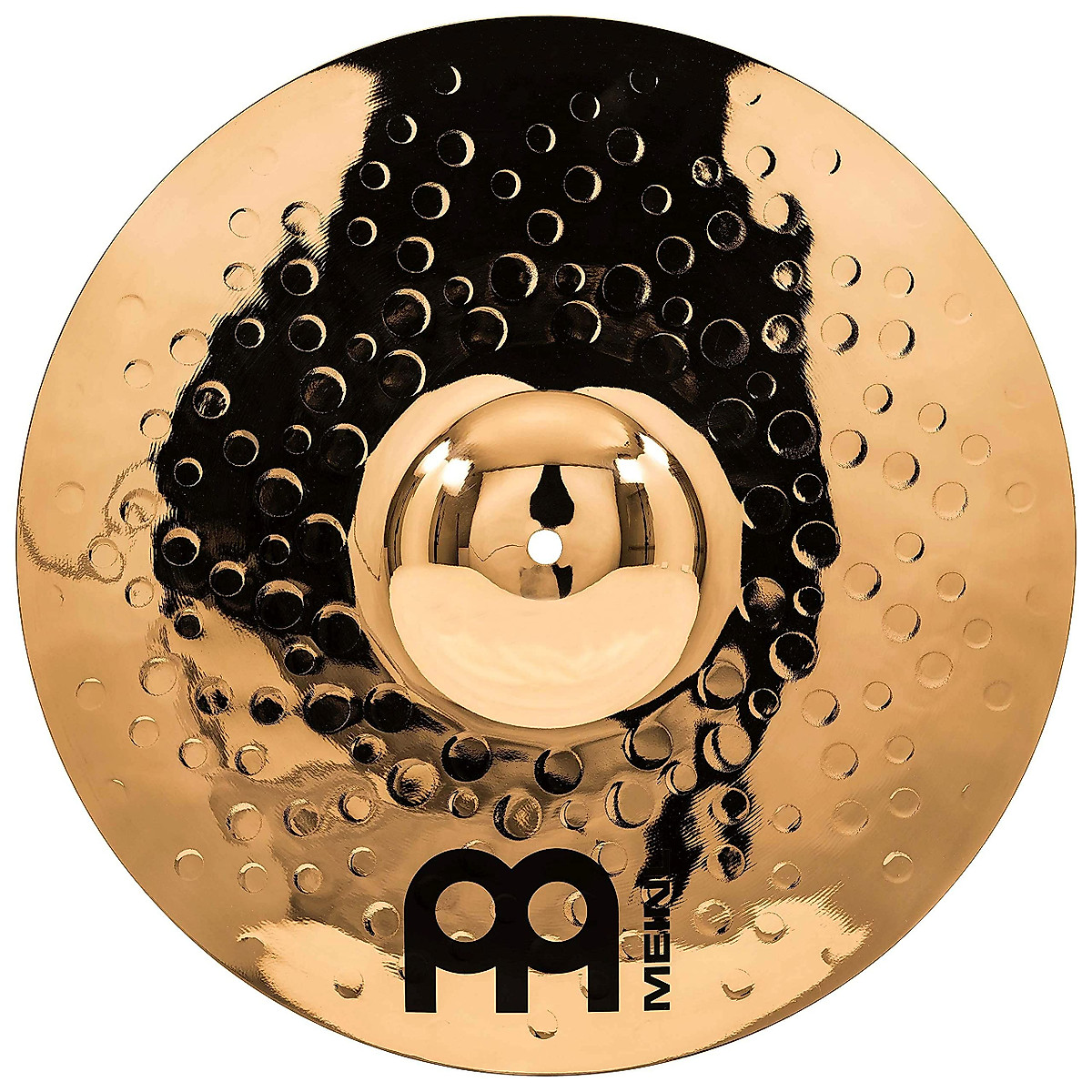 Meinl 15" Medium Crash Cymbal - Classics Custom Brilliant - Made in Germany, 2-YEAR WARRANTY (CC15MC-B)