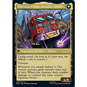 Magic: the Gathering - Optimus Prime, Hero // Optimus Prime, Autobot Leader (013) - Transformers