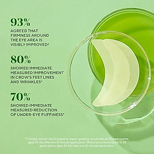 Murad Dr. Zion Retinol Youth Renewal Eye Masks – No-Slip Under Eye Patches for Fine Lines, Wrinkles, Crow’s Feet and Puffy Eyes - Full Absorption Treatment Strips, 5 Pairs