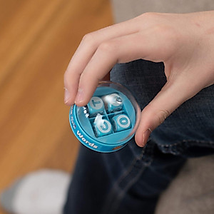 Fat Brain Toys Shake & Make Words - Pocket-Sized Word Game for Kids & Teens