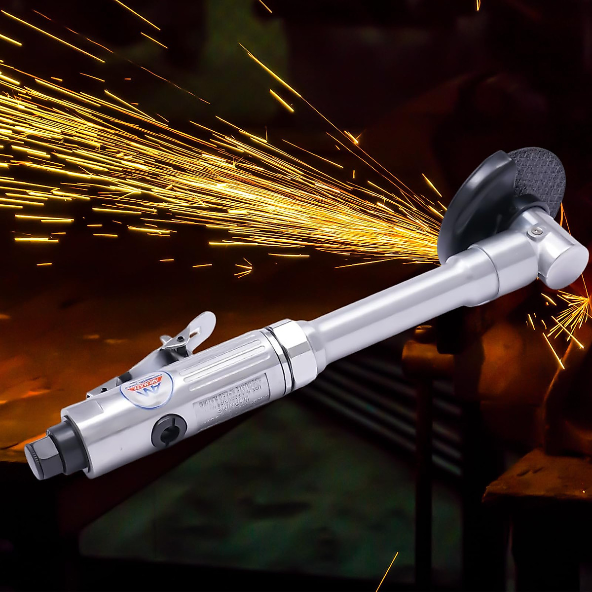 Long Neck Cutting Machine, Pneumatic Cutting Machine Air Cutting Machine Air Cutter Tool Long Handle for Tough Material Removal