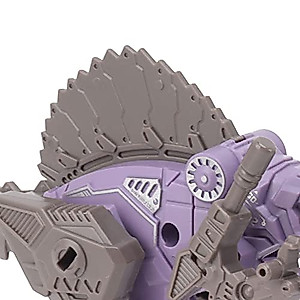 Alomejor Transforming Dinosaur Robot, Flexible Head Rotation, Endless Fun, Dinosaur Transforming Toy, Easy Assembly for Boys and Girls (Style 1)