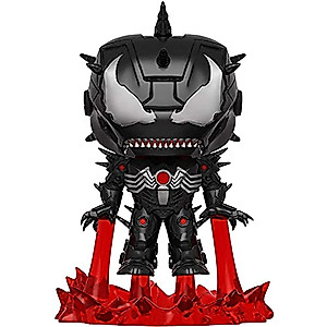 POP Marvel: Venom - Venomized Iron Man Funko Vinyl Figure (Bundled with Compatible Box Protector Case)