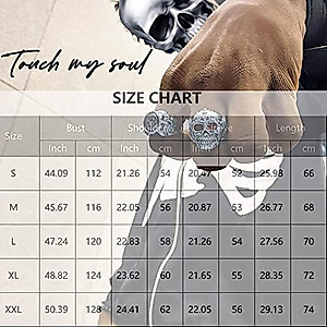Unisex Skeleton Zip Up Hoodie Fashion Vintage Jacket Graphics E-Girl 90s Sweatshirt for Men and Women (Blue,Small)