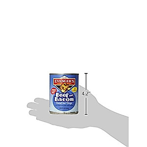 Evanger's Heritage Classics Beef & Bacon for Dogs - 12, 12.5 oz Cans
