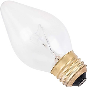 OCS Parts Hatco 02.30.043.00 Replacement Light Bulbs | 60W Torpedo Shape Replacement Lamps for Hatco Food Warmers (4-Pack)