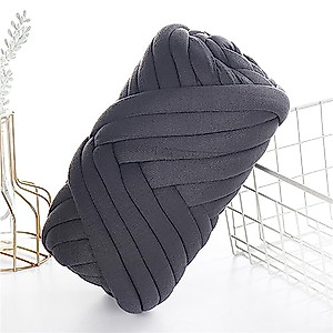 2 Set 1 Roll Knitting Yarn Non-Fading No Ball Soft Hand Knitting Crocheting DIY Coarse Yarn Daily Use Crochet Yarn