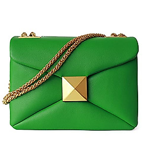 Leather Crossbody Bags For Women Summer Chains Shoulder Messenger Bag Rivets Female Totes