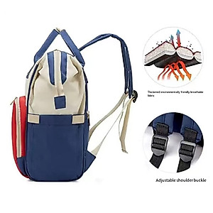 CHERSE Diaper Bag Backpack,Large Travel Diaper Changing Backpacks,Multifunction Portable Waterproof Baby Nappy Bags for Boys & Girls, Baby bag,Stroller Accessories