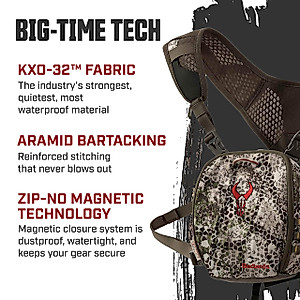 Badlands Bino C - Binocular Chest Pack Harness for Compact Binos, Magnetic Closure, Approach