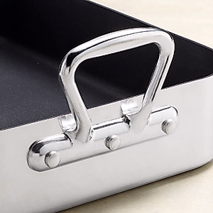 Tramontina Roasting Pan Polished Aluminum Nonstick 16 inch, 80203/007DS