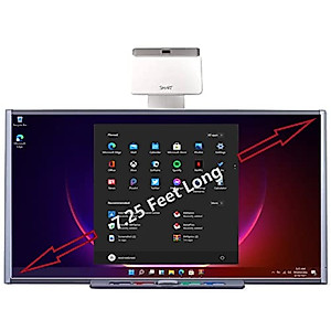 Electronic Interactive Dry Erase Board for Classroom Presentation/Collaboration (7 feet Long by 4 feet Wide) (with Short Throw Projector)