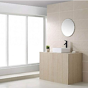 Kraus KCV-121 White Rectangular Ceramic Bathroom Sink White 19.25 Inch