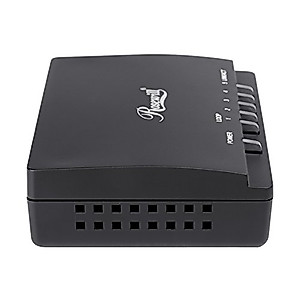 Rosewill 5 Port Gigabit Network Switch / Ethernet switch / Desktop Switch with 9K Jumbo frame and silent operation for home and small business users (RC-409LXv2)