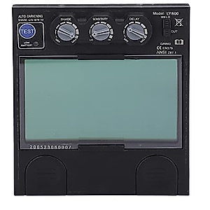 Electronic Welding Lens Horizontal Solar Automatic LCD Dimming Welding Helmet Mask Shade Welder Filter Goggles Adjustable Sensitivity