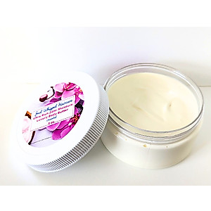 Just Whipped Haircare|Ultra Rich 24 Hr Luxury Body Butter-8 Oz.| Moisturizing| Free of Parabens, Sulfates, Silicones, Pthylates (Cedar Leather)