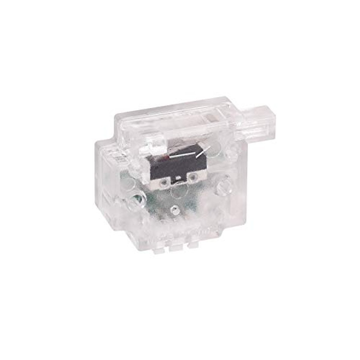 BIQU Filament Break Detection Sensor Module 3D Printer Accessories with 1M Cable for 1.75mm Filament Extruder Material Run-Out Detector for 3D Printer (Transparent)