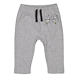 STAR WARS The Mandalorian The Child Baby Boys 4 Piece Layette Set: Bodysuit T-Shirt Pants Mix N' Match 12 Months