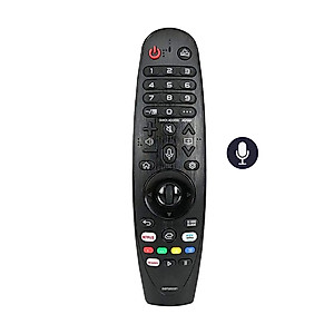 Remote Control AKB75855501 for LG Magic TV Replacement MR20GA OLED55CXPUA for UN85 UN81 UN80 UN74 UN73 UN71 with Point, Click, Scroll, and Voice Control