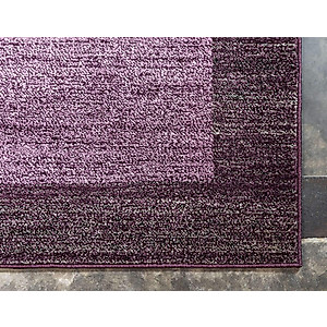 Unique Loom Del Mar Collection Area Rug - Abigail (2' 2" x 3' 1" Rectangle, Violet)