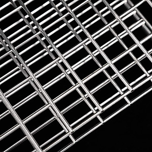 Test Tube Rack, Metal Test Tube Rack Square Hole Test Tube Stand with Handle for Laboratory