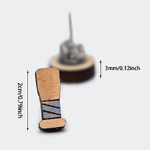 ZXASD Earrings for Women WBC Baseball Earrings Sports Style Studs Earrings Competition Earrings for WBC Cute Earrings