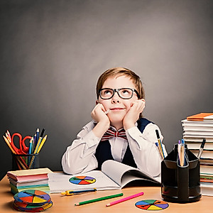 Chivao 10 Sets Game Spinner Wheel Square Blank Game Spinners Erasable Game Spinner Board with Plastic Rotating Arrows Math Spinner for Game Prizes (Colorful)