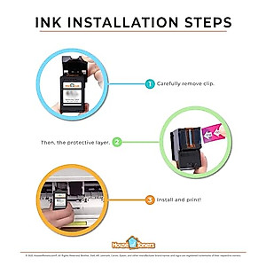 Houseoftoners Remanufactured Canon Pg-275XL Black Ink Cartridge Replacement, High Yield 275xk Ink Cartridge for PIXMA TR4720, TR4722, TS3520, TS3522-2 Pack (Black)