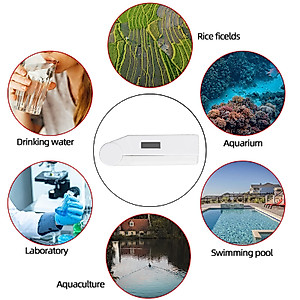 Digital Salinity Tester,Digital Salinity Tester for Salt Water,Foldable Design High Accuracy Quick Response 0 to 100ppt Pool Salt Tester for Seawater, Aquariums, Marine Monitoring, Pool Salt Test
