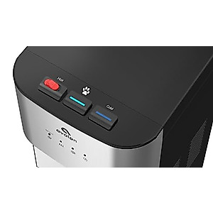 Avalon Limited Edition Self Cleaning Water Cooler Water Dispenser with Pet Bowl- 2 Temperature Settings - Hot & Cold, Durable Stainless Steel Construction, Bottom Loading - UL Listed