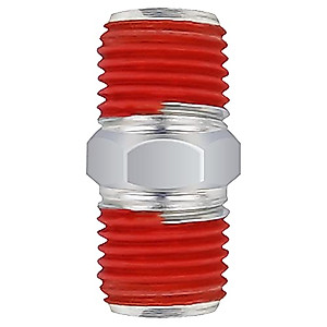 Creallr Air Coupler and Plug Kit, 1/4 Inch NPT Air Fittings Industrial Type, Quick Connect Air Fittings, Air Compressor Accessories Kit (7-Piece)