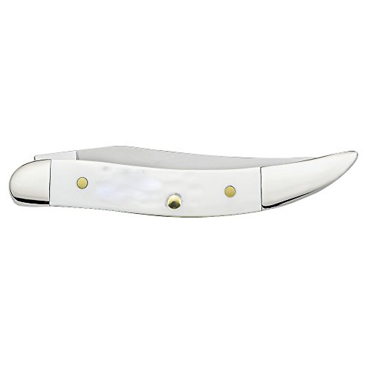 Case Small White Texas Toothpick Pocket Knife