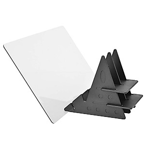 Drawing Projector, Drawing Board, IP65 Stencil Board Light Box Tracing Drawing Board Art Drawing Supplies Sketch Mirror Reflection Phone Dimming with 5 Brackets