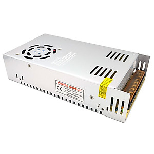Padarsey 12V 30A Universal Regulated Switching Power Supply Driver for LED Strip Light CCTV Radio Computer Project