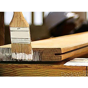 DeckWise Ipe Seal Hardwood End Grain Sealant for Fresh Cut Board Ends or Turning Blanks (1-Quart)