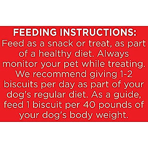 Milk-Bone Flavor Snacks Dog Biscuits for Large-Sized Dogs, 60 Ounce Box