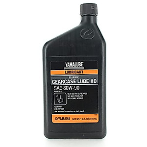 Yamaha Original OEM Yamalube Acc-GLUBE-HD-QT Marine Lower Unit HD Gearcase Lube Yamalube OEM - 1 Quart