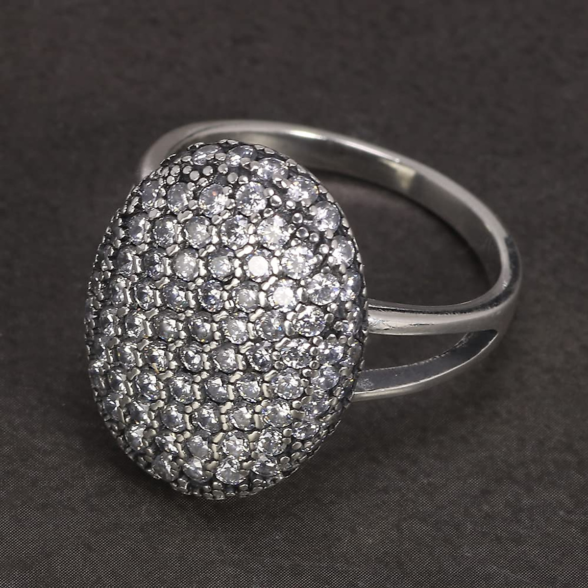 Genuine 925 Sterling Silver Twilight Women's Ring Micro Pavé Zircon Ring with a Jewelry Heart Box, Breaking Dawn Bella Swan engagement ring (7)