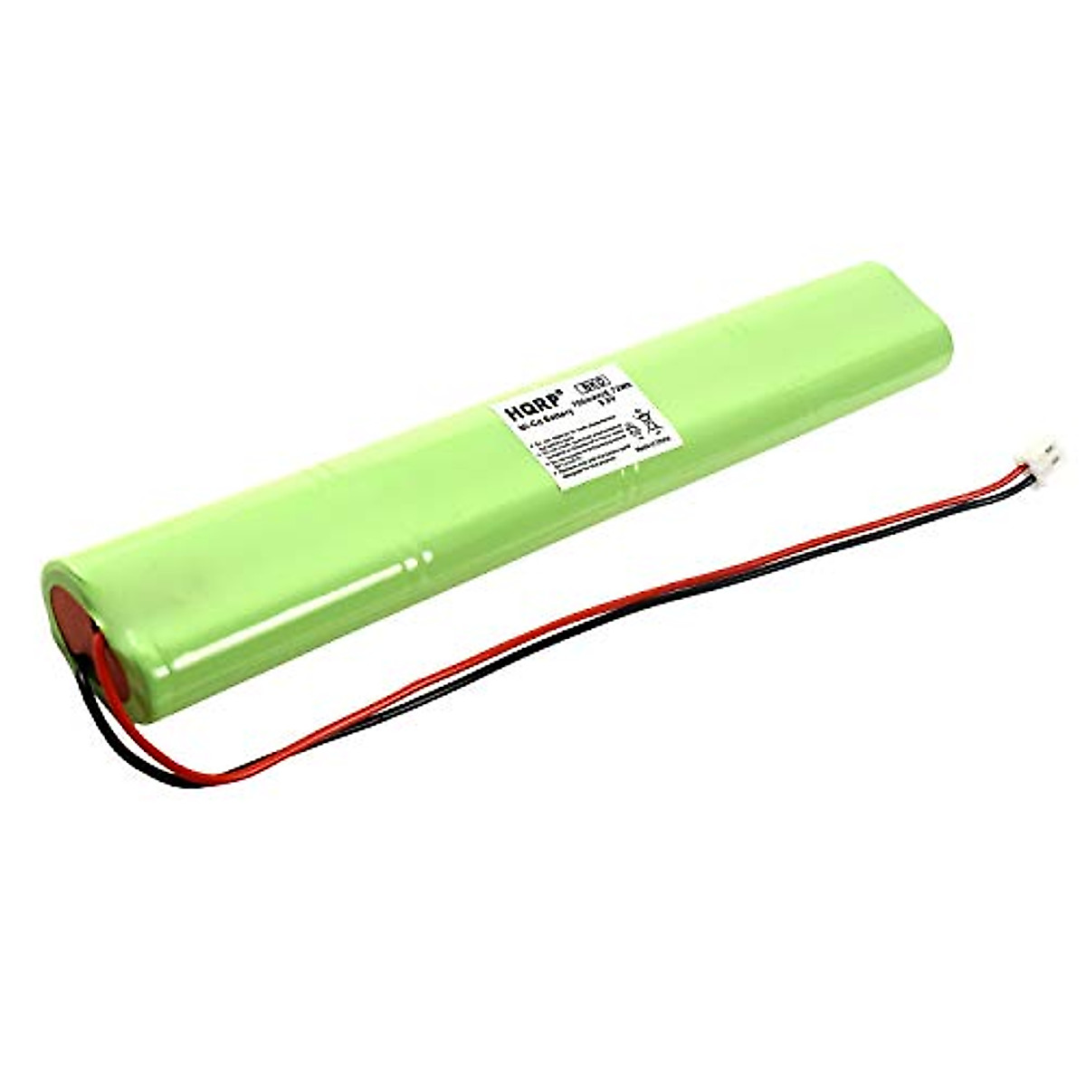 HQRP Emergency Exit Light Battery Compatible with Unitech BBAT0043A Lithonia ELB-B003 ELB-B004 BAT9.6V700 AA700MAH AA900MAH 9.6v 700mAh Ni-CD BBATOO43A