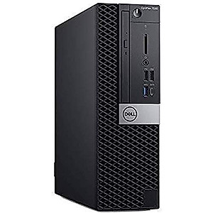 Dell Optiplex 7060 SFF Desktop Small Form Factor Intel Core i5 8th Gen i5-8500 Six Core 256GB SSD 16GB Windows 10 Pro (Renewed)