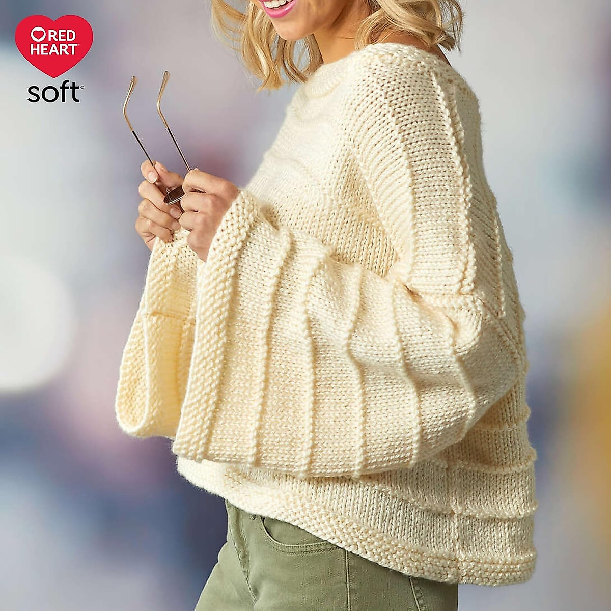 Red Heart Soft Yarn, Black (E728.4614)