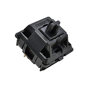 Granvela Cherry MX Black Keyswitch (10 Pack) - MX1AG1NN | Plate Mounted | Linear Switch |