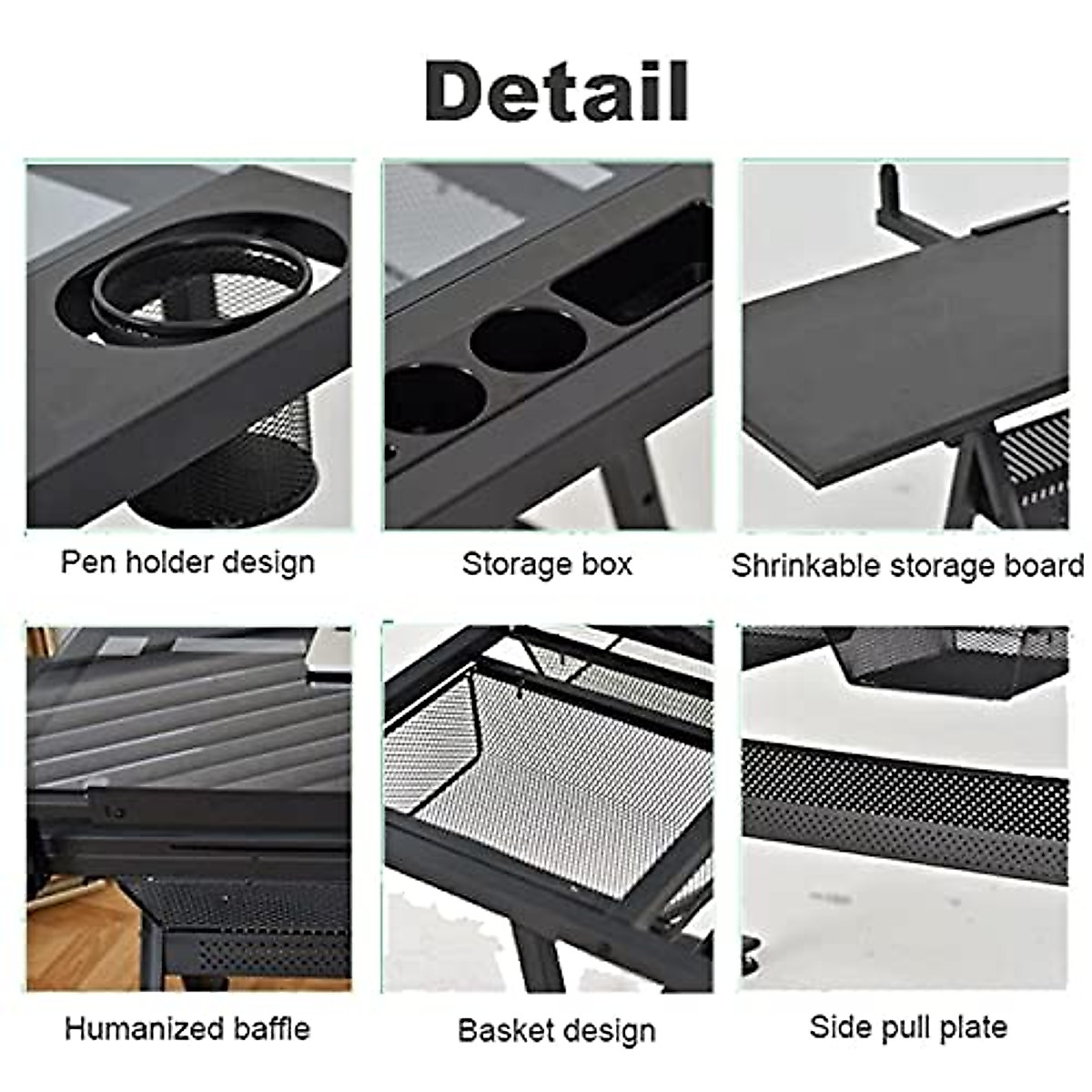 EESHHA Drawing Table Drafting Desk, Adjustable Glass Drafting Table,Versatile Art Study Table,with Storage Drawers,Art Studio Design Sketching Painting Work Station