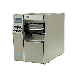 Zebra 105SLPlus Thermal Transfer Printer - Monochrome - Desktop - Label Print - 12.0134; Print Width - Catch Tray - 12.01 in/s Mono - 203 dpi - 16 MB - USB - Serial - Parallel - Ethernet - LCD - 4.5234; - 3934; - 102-801-00100