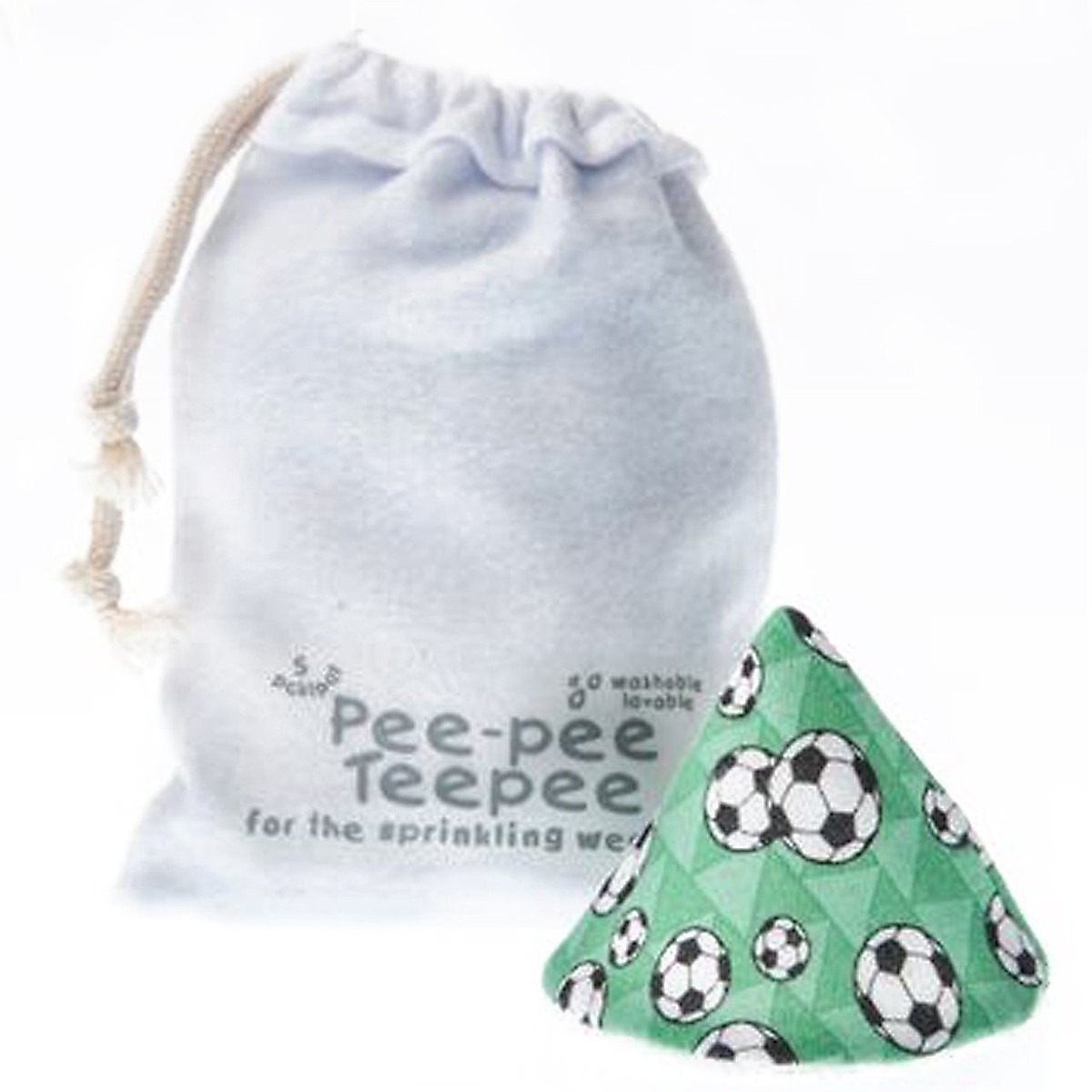 Pee Pee Teepee Soccer with LAUNDRY bag 5 pieces baby boy pee shield babyboy essentials peepeeeteepee baby boy teepee pee shield pee covers