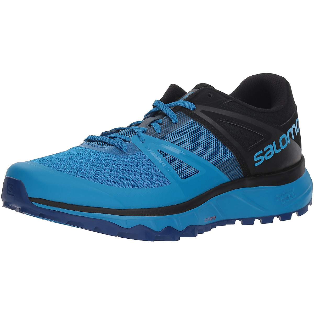 Salomon Men's Trailster Trail Running Shoes, Indigo Bunting/Black/Indigo Bunting, 10.5