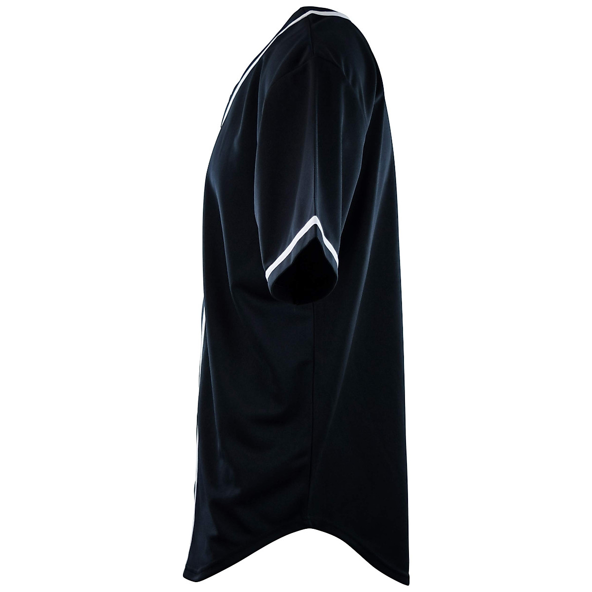 ChoiceApparel Mens Baseball Team Jerseys (Large, 077-Black)